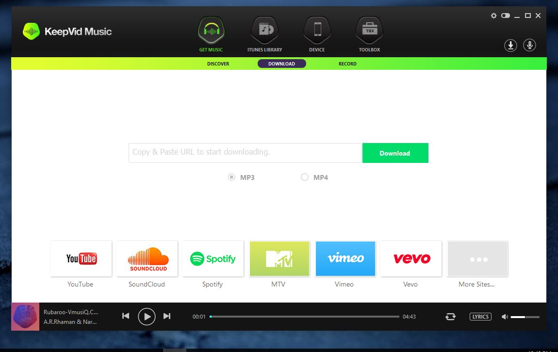 KeepVid Music Review - An Overview on KeepVid Music