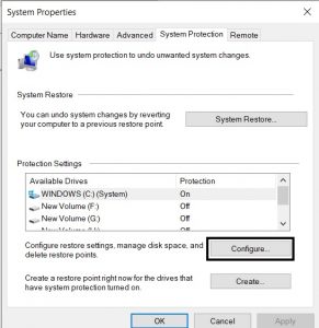 You Must Enable System Protection on This Drive [Fix] - Techicy