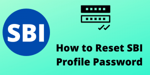 How to Reset Profile Password in SBI - Techicy