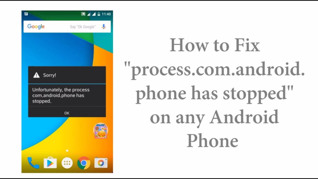 How To Fix Unfortunately The Process Com.Android.Phone Has Stopped Error - Techicy