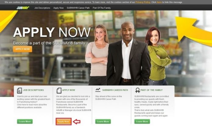 Know The Minimum Age To Work At Subway